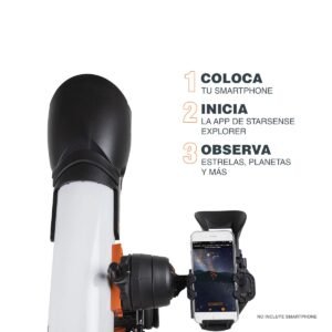 Telescopio StarSense Explorer DX 100AZ | Celestron México