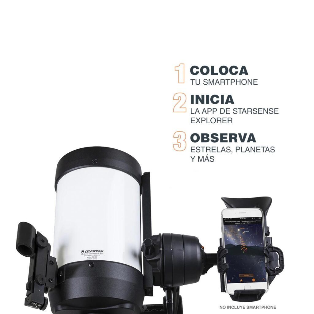 Telescopio StarSense Explorer DX 5″ SCT | Celestron México